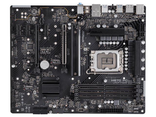 ASRock H670 PG Riptide インテル 600シリーズ LGA1700対応 intel H670チップセット搭載ATXマザー ...