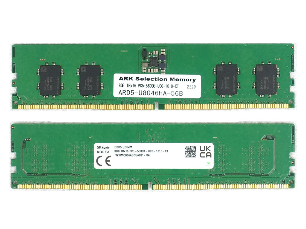 ARK ARD5-U16G46HB-56B-D「SKhynix Edition」 Ark Selection Memory 288pin ...