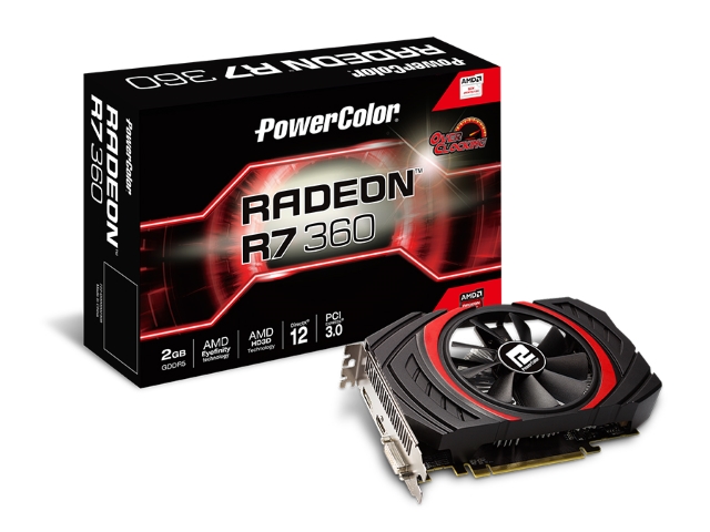 商品レビュー詳細 | PowerColor R7 360 2GB GDDR5 (AXR7 360 2GBD5-DHE/OC) RADEON ...