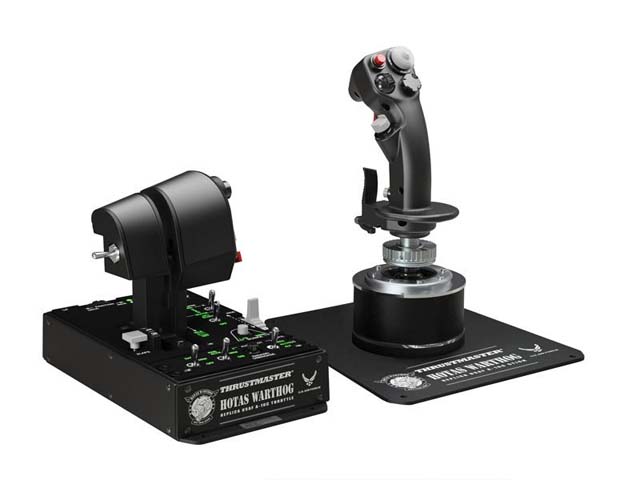 Thrustmaster Hotas Warthog U.S. Air Force A-10C attack aircraft HOTAS ...