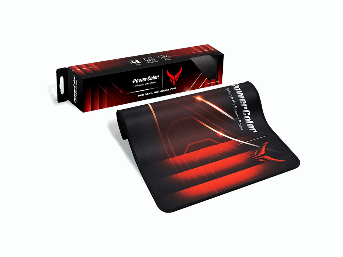 商品レビュー詳細 | PowerColor Red Devil Gaming Mouse Pad PowerColor ゲーミングマウスパッド ...