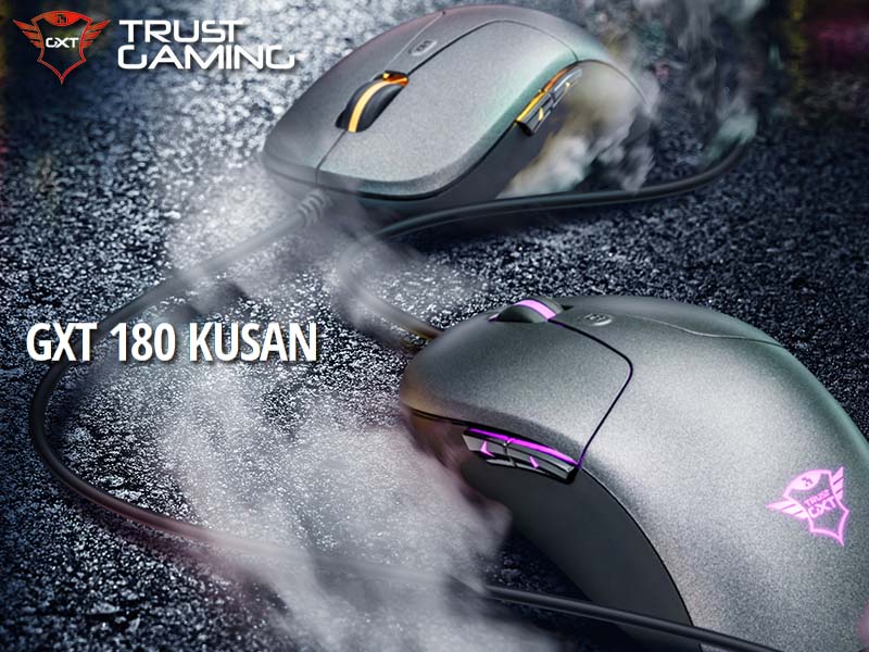 TRUST GAMINGからプロゲーミングチームとの共同開発で生まれたマウス「GXT 180 KUSAN」が発売 | Ark Tech and ...