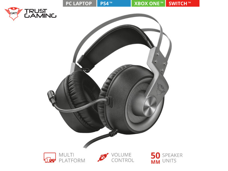 TRUST GAMINGからマルチプラットフォーム対応のアナログ接続ヘッドセット「GXT 430 Ironn Gaming Headset」が ...